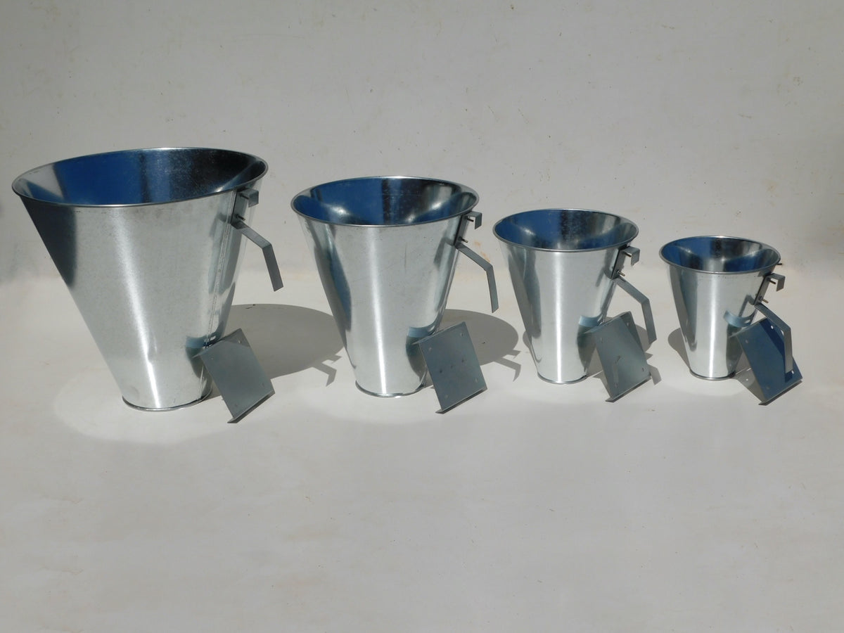 Chicken Kill cone- Galvanised – Sustainable Hobby Farm