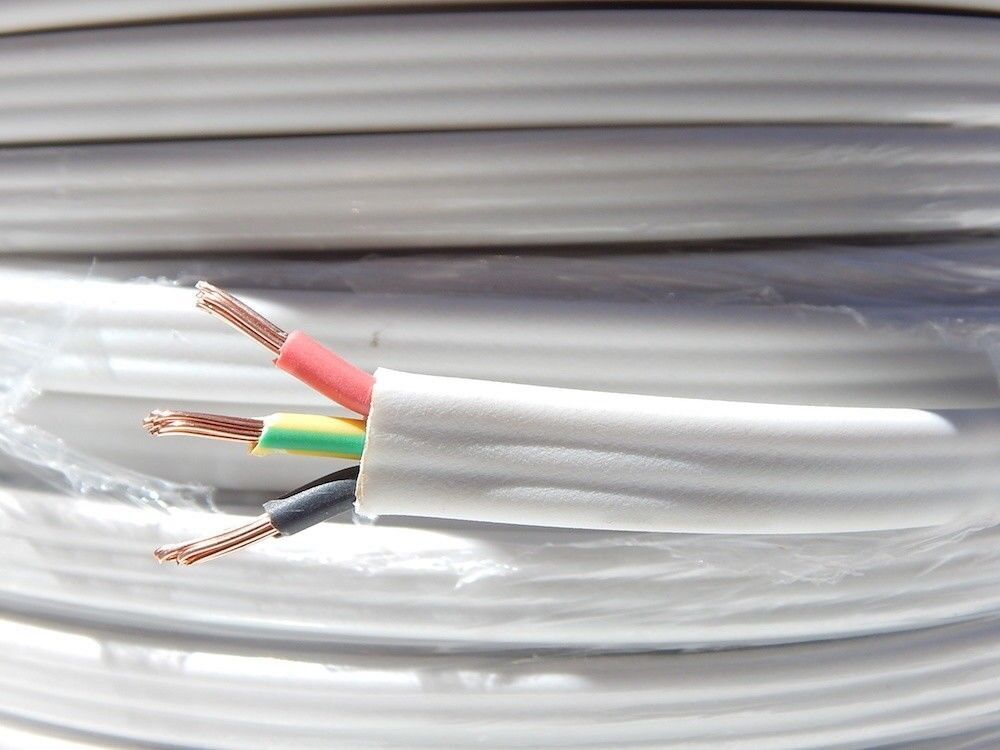 HOUSEHOLD FLAT ELECTRIC CABLE 1.5MM- 10MM BY THE METER – Sustainable ...