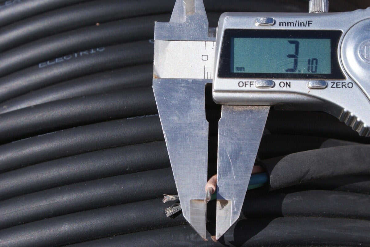 FLEXIBLE RUBBER CABLE 2 CORE & EARTH 1.5MM- BY THE METER – Sustainable ...