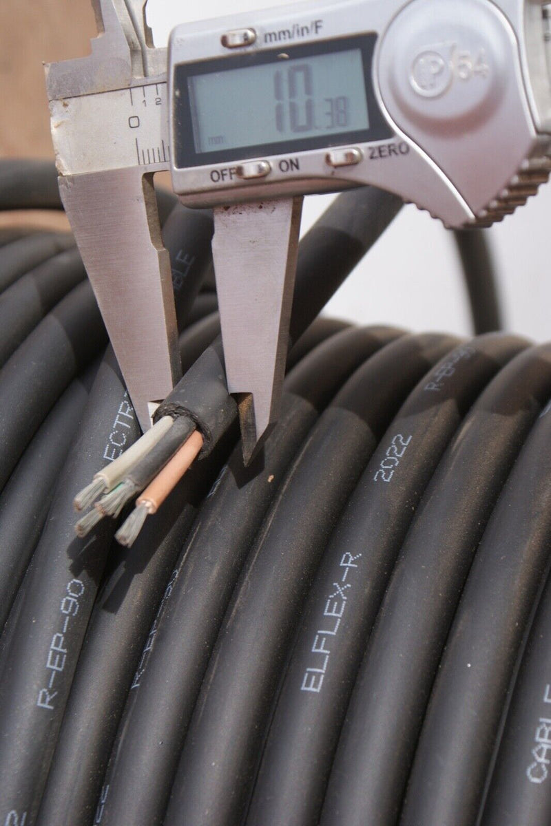 FLEXIBLE RUBBER 4G CABLE (3 CORE & EARTH) 1.5MM- BY THE METER ...