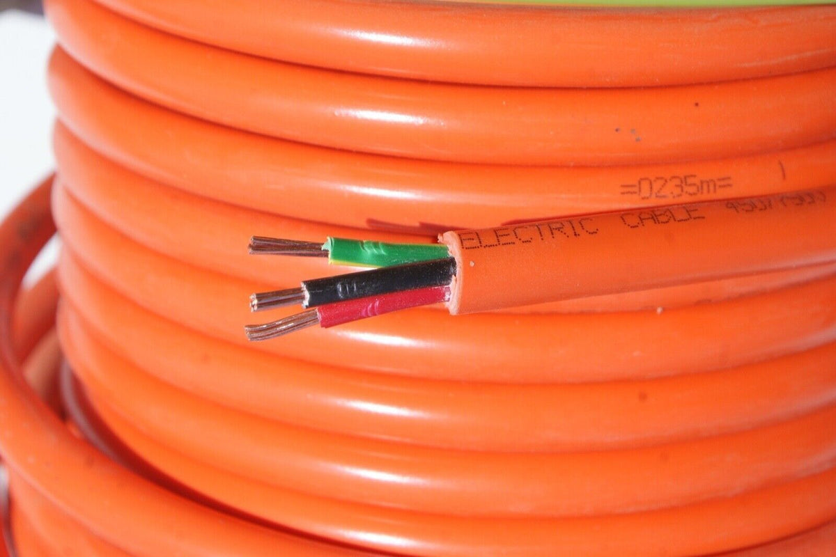 PVC 3G CABLE (2 CORE & EARTH) 2.5MM ORDINARY DUTY- BY THE METER ...