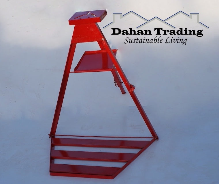 FOLDABLE HINGED VICE STAND – Sustainable Hobby Farm
